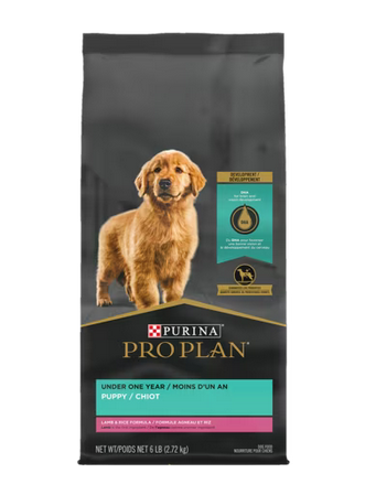 Purina - Pro Plan - Chiot ( moins d'un an ) - Agneau et Riz - 6 lb ...