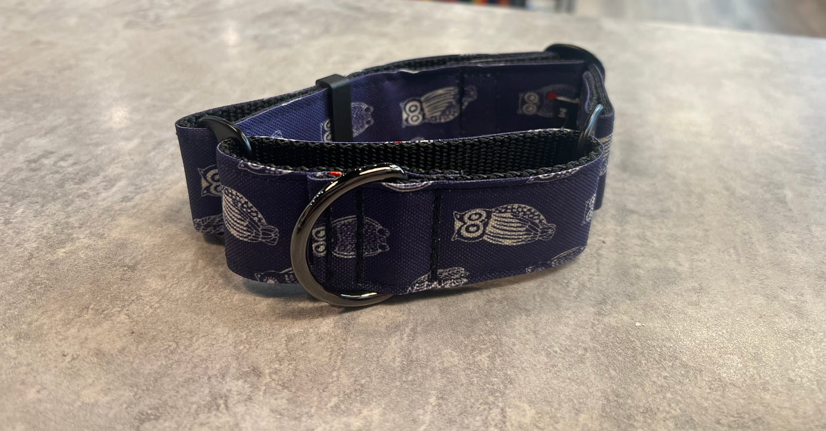 Puck & Co - Collier Martingale - Hibou - Chien – Boutique Animali