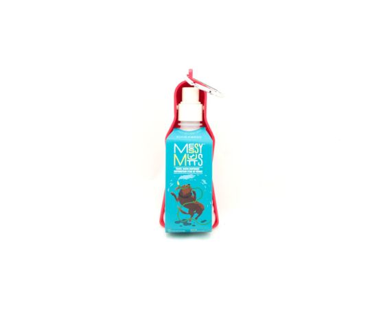 Messy Mutts - Bouteille de Voyage - Plastique - Rouge - Chien ...